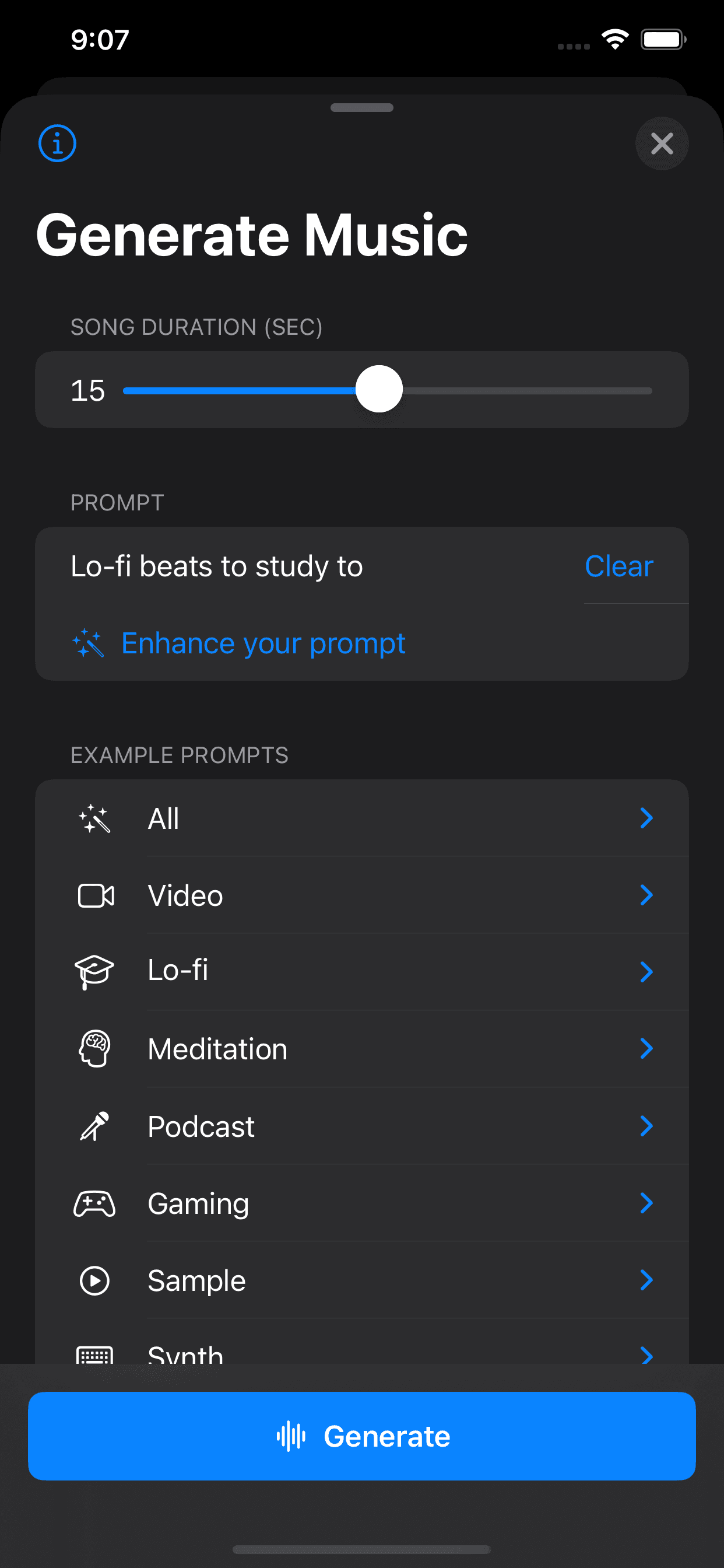 AI Music Generator: Songburst